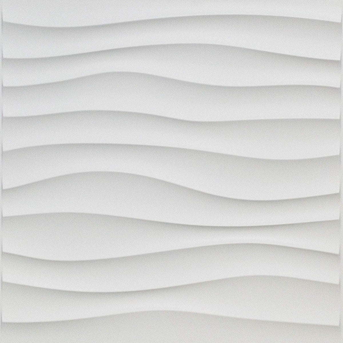 Set Pannelli 3D da 6pz 50x50cm da parete in Pvc effetto Dune Bianco ...
